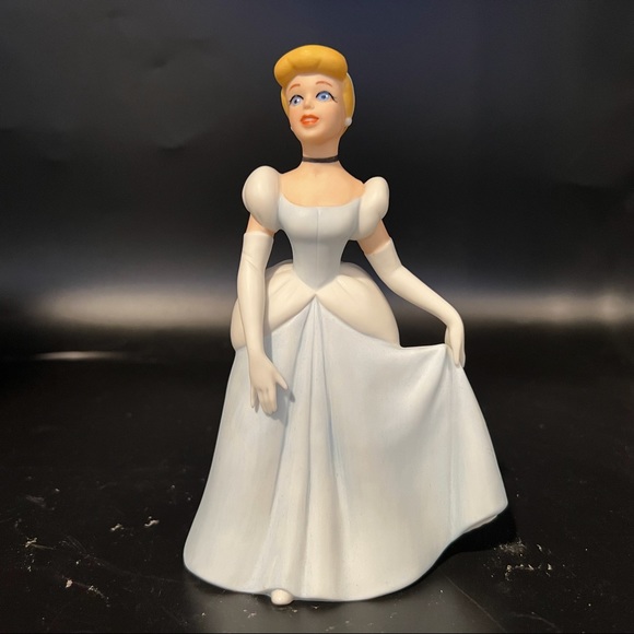Disney | Accents | Disney Cinderella Porcelain Figurine 6 Tall | Poshmark
